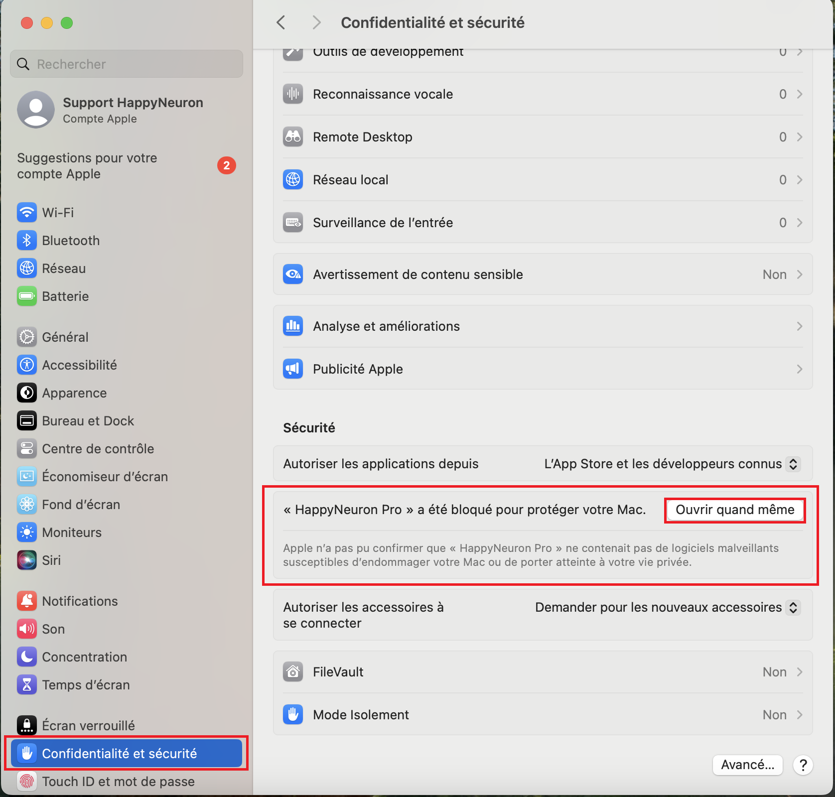 Installation Happyneuron Pro - HappyNeuron Pro