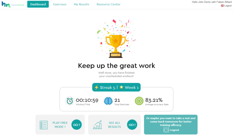 Digital Cognitive Therapy Tool - #1 in France - HappyNeuron Pro