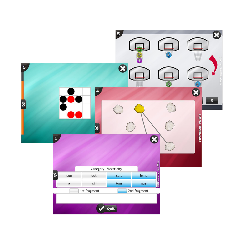 Cognitive Rehabilitation Exercises - HappyNeuron Pro