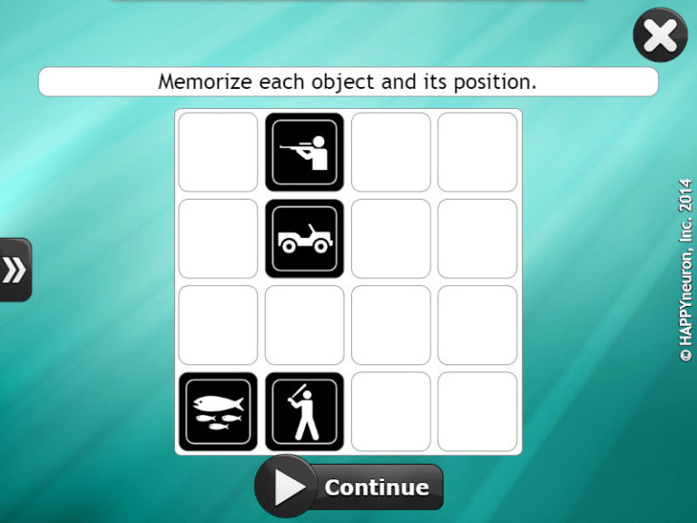 Visual and Spatial Exercises for Cognitive Therapy - HappyNeuron Pro